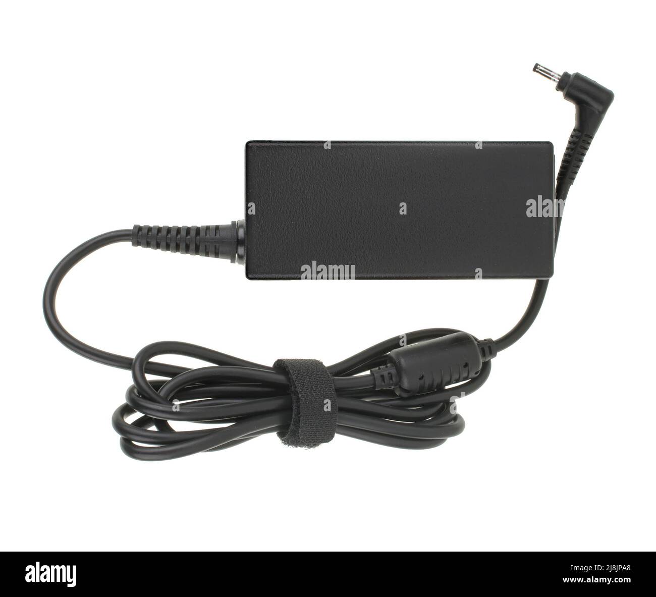 laptop power adapter isolated on white background Stock Photo - Alamy
