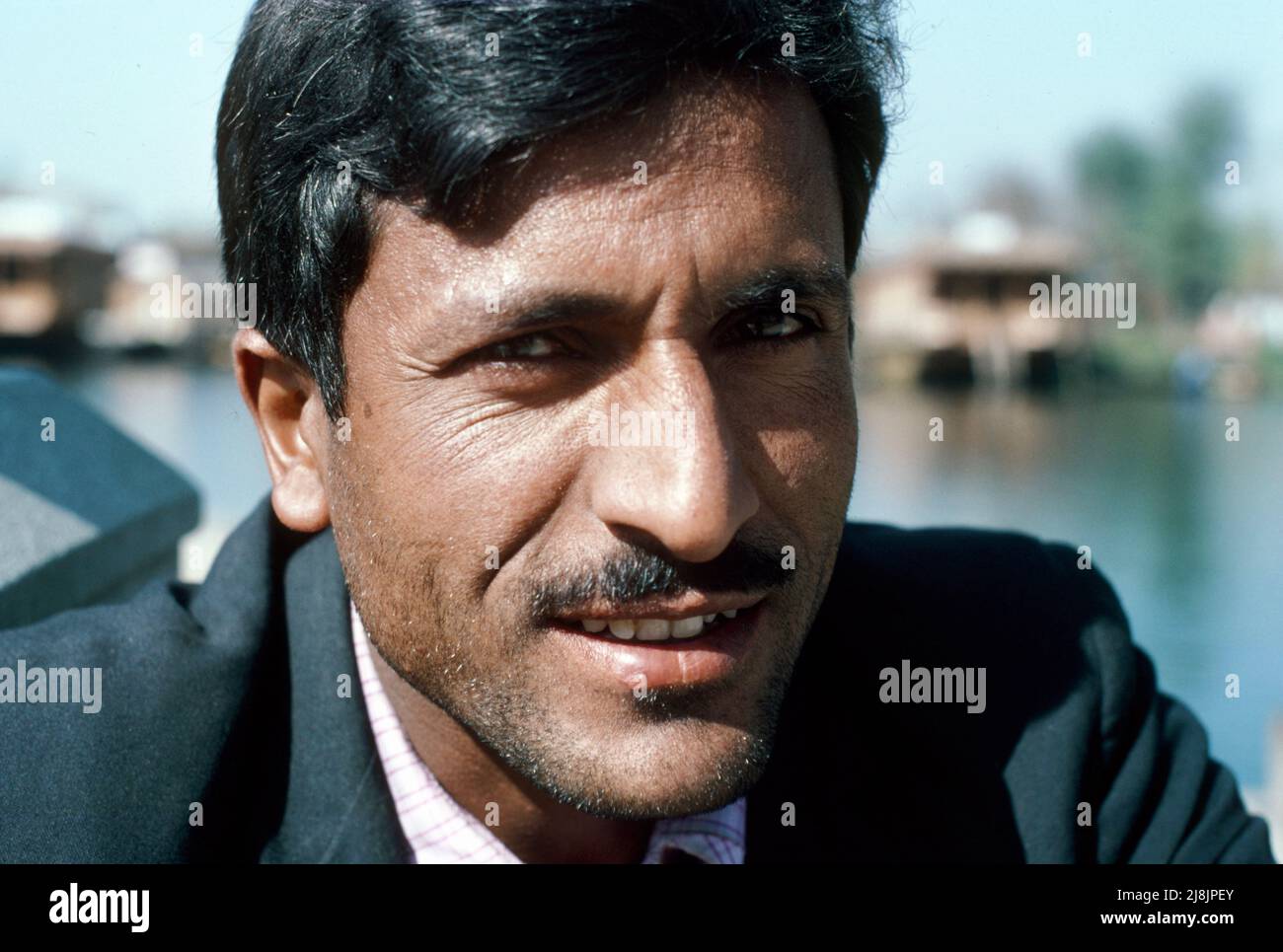 Kashmiri man in Srinagar 1986 Stock Photo - Alamy