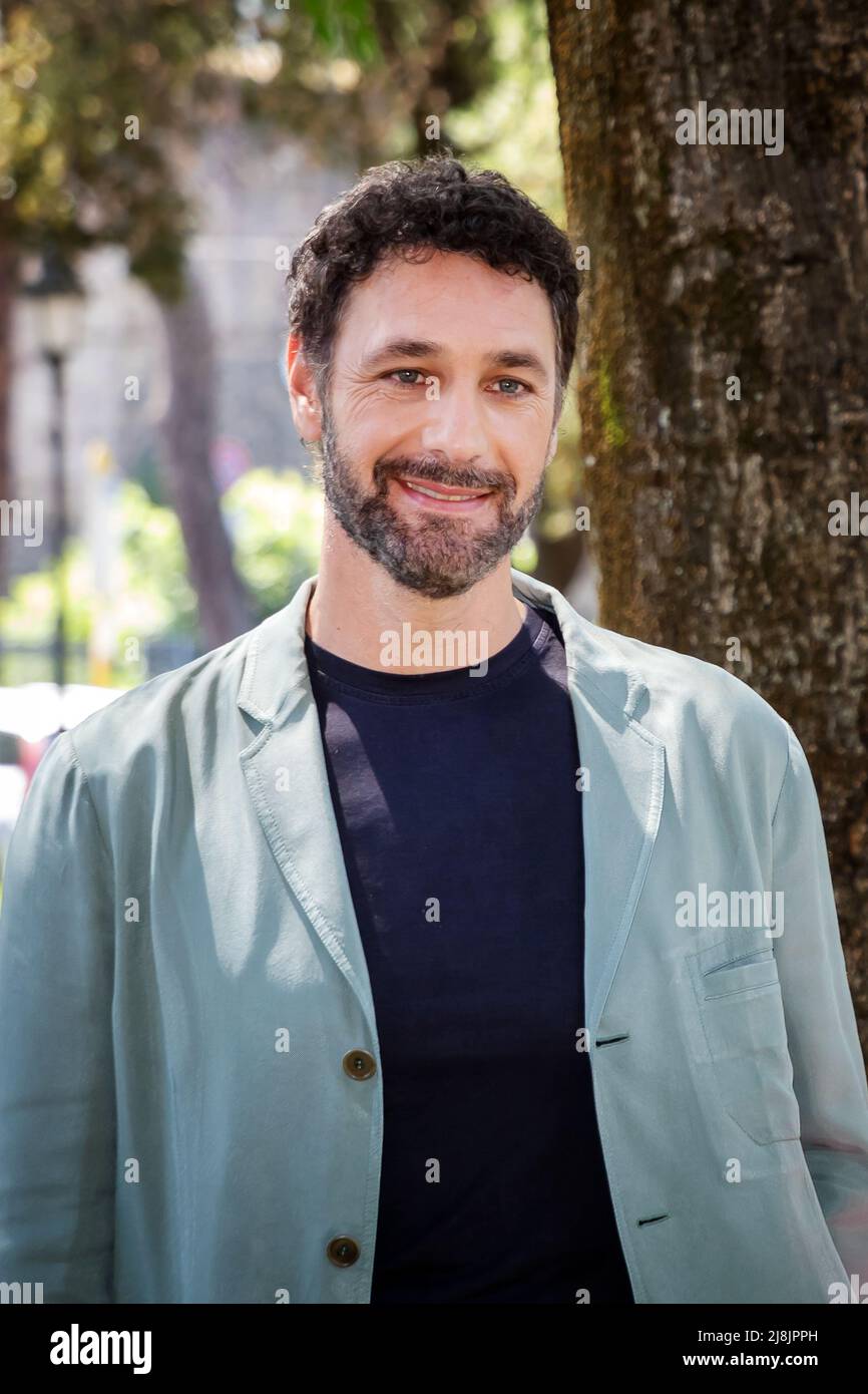 Rome, Italy - May 16, 2022: Italian actor Raul Bova attend the ...