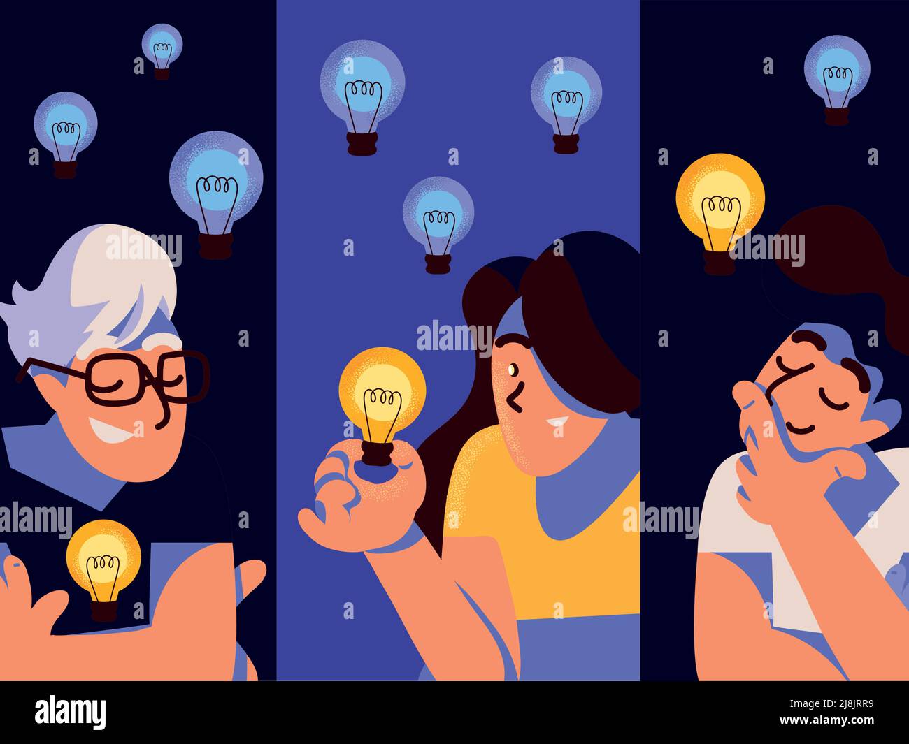 people creativity and idea Stock Vector Image & Art - Alamy