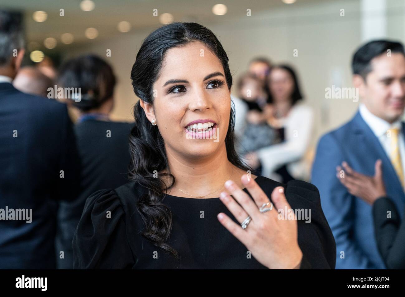New York, NY - May 16, 2022: First Lady of El Salvador Gabriela ...