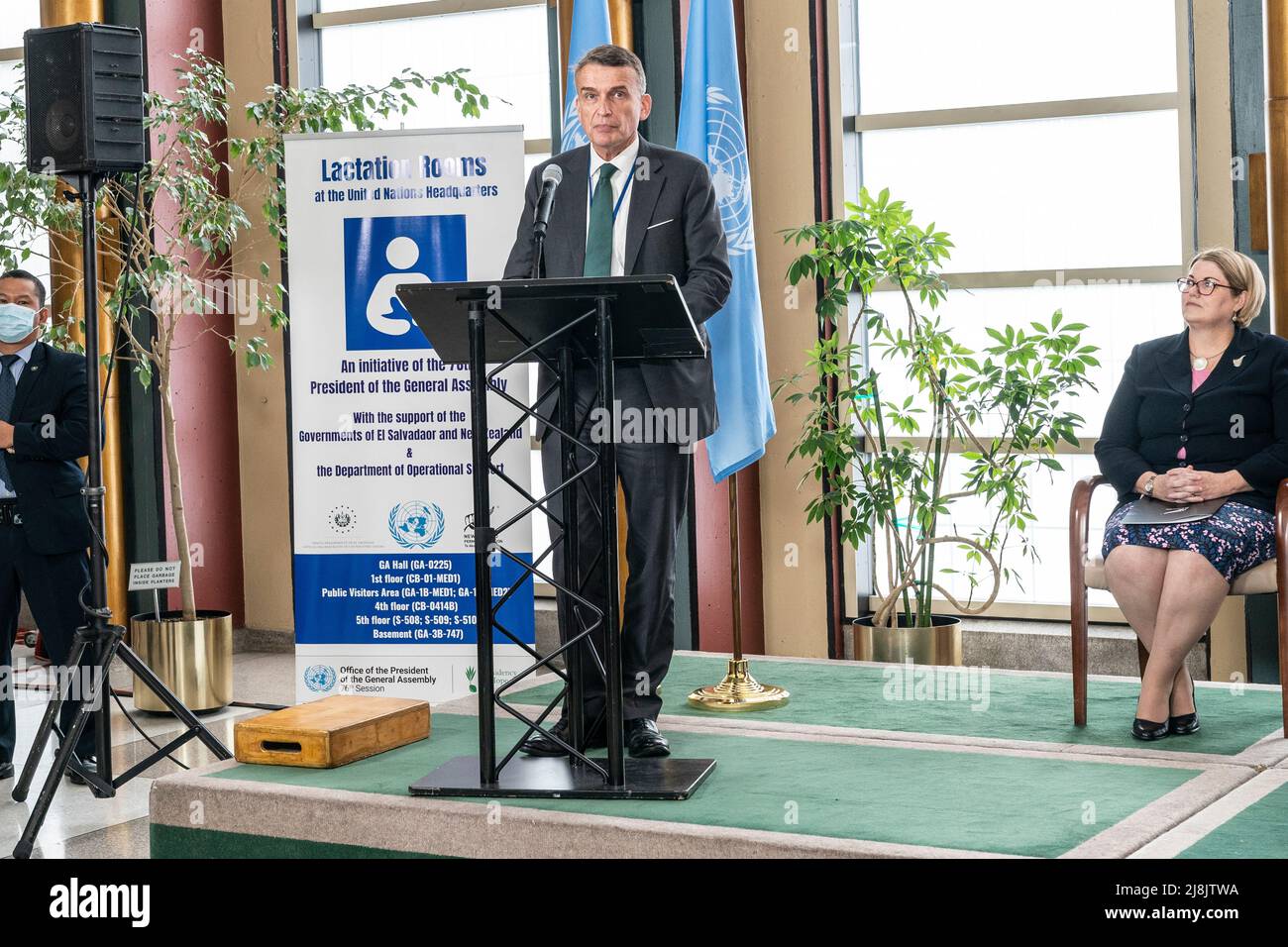 New York, NY - May 16, 2022: Assistant Secretary-General of Supply ...