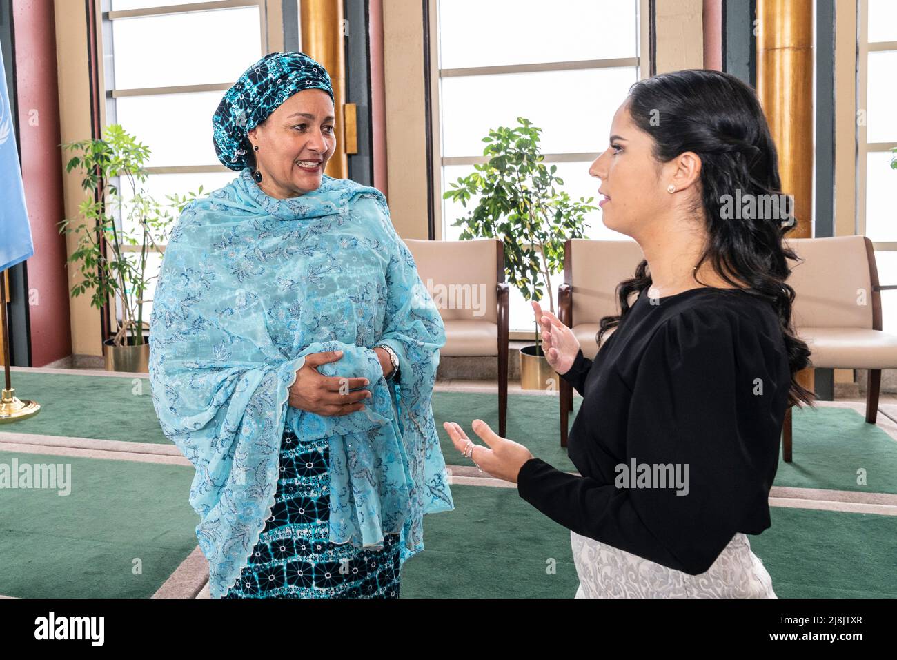 New York, NY - May 16, 2022: Deputy Secretary-General Amina Mohammed ...