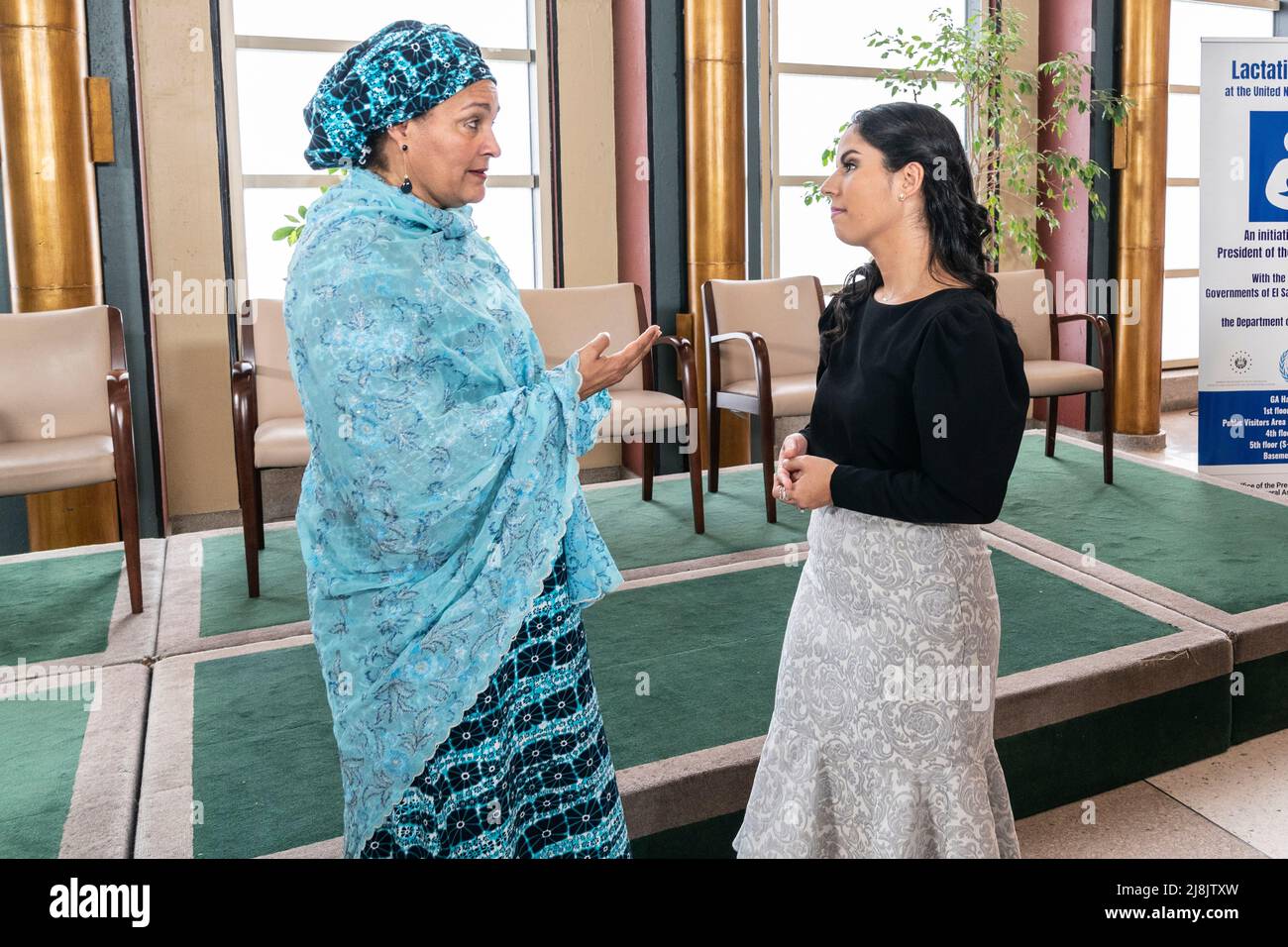 New York, NY - May 16, 2022: Deputy Secretary-General Amina Mohammed ...