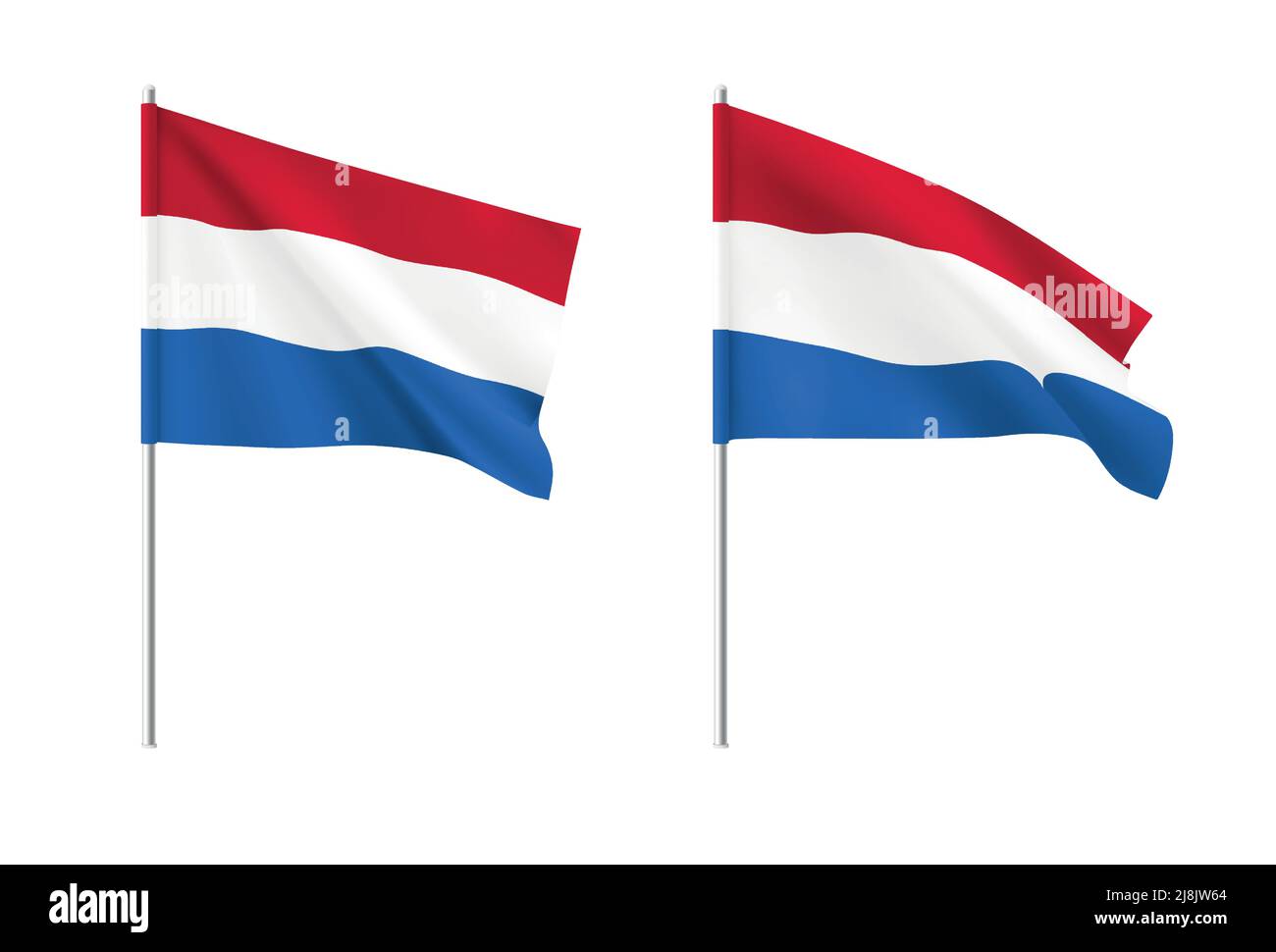 Flying dutch flags Cut Out Stock Images & Pictures - Alamy
