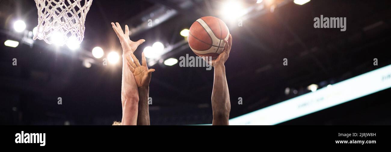 Basketball game ball hi-res stock photography and images - Alamy