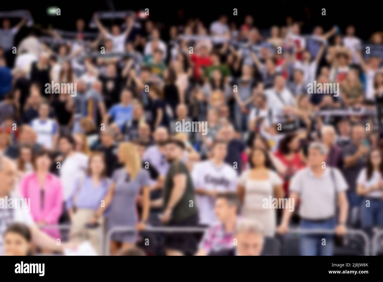 Large group of supporters hi-res stock photography and images - Alamy