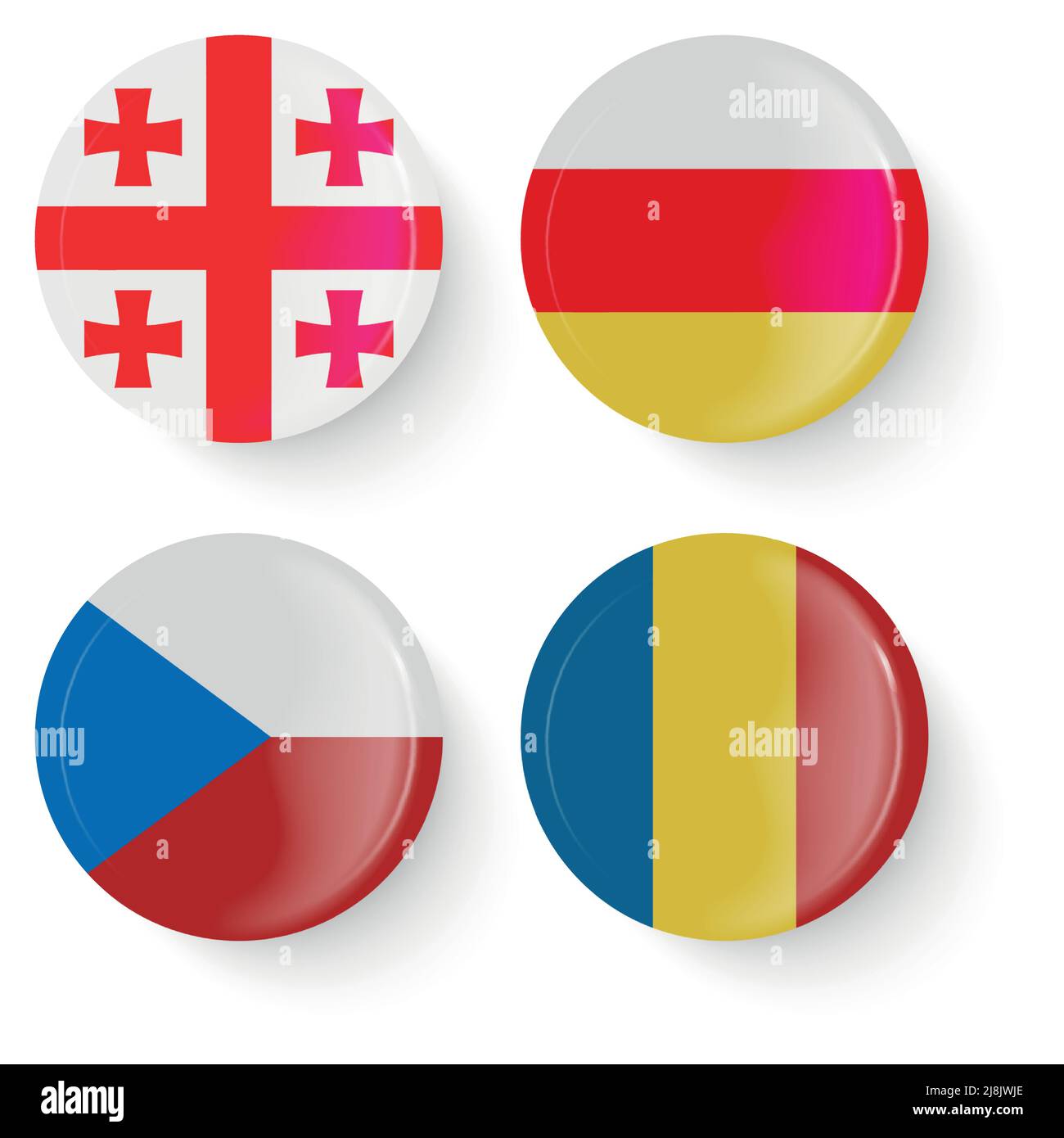 Romania czech flag hi-res stock photography and images - Alamy