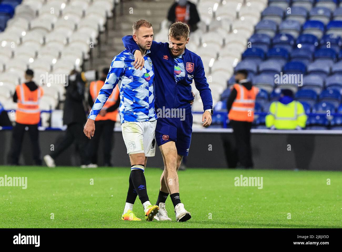 Jordan Rhodes #9 of Huddersfield Town after the final whistle Stock ...