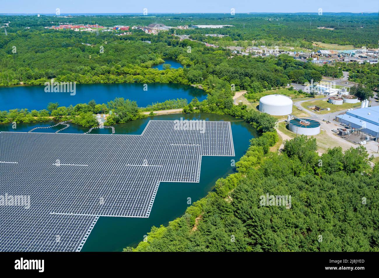 Alternative renewable energy of photovoltaics in solar power plant ...