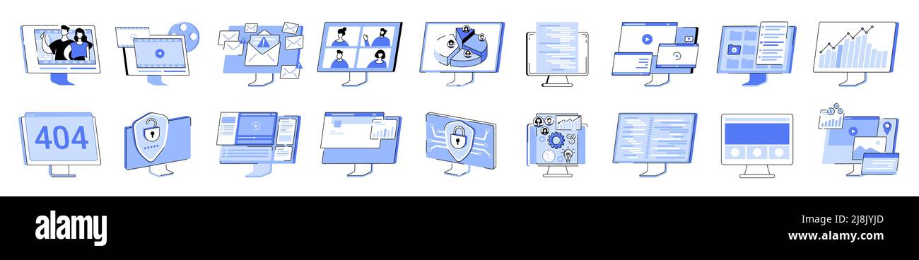 Computer software interface Stock Vector Image & Art - Alamy