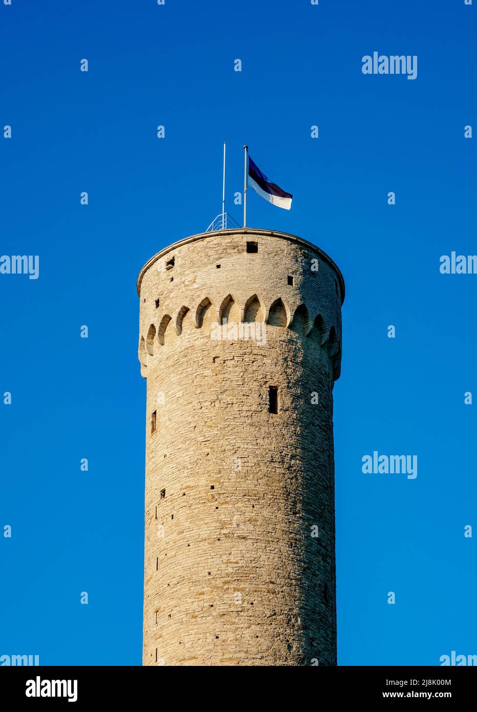 Pikk Hermann Tower, Toompea Castle, Tallinn, Estonia Stock Photo - Alamy