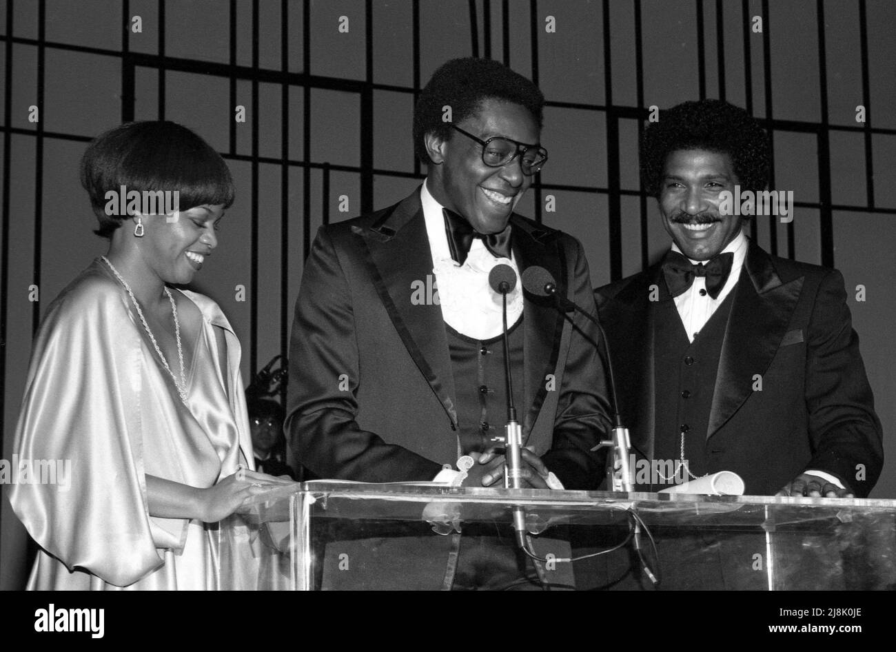 Don Cornelius and Adam Wade at the 1978 NAACP Image Awards June 9, 1978 ...