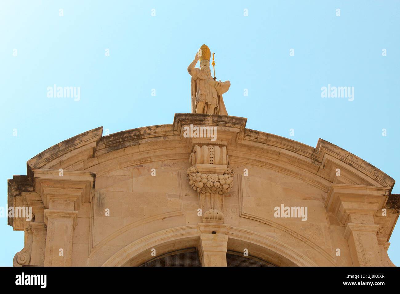 View of the ancient historical building in the famous landmark ...
