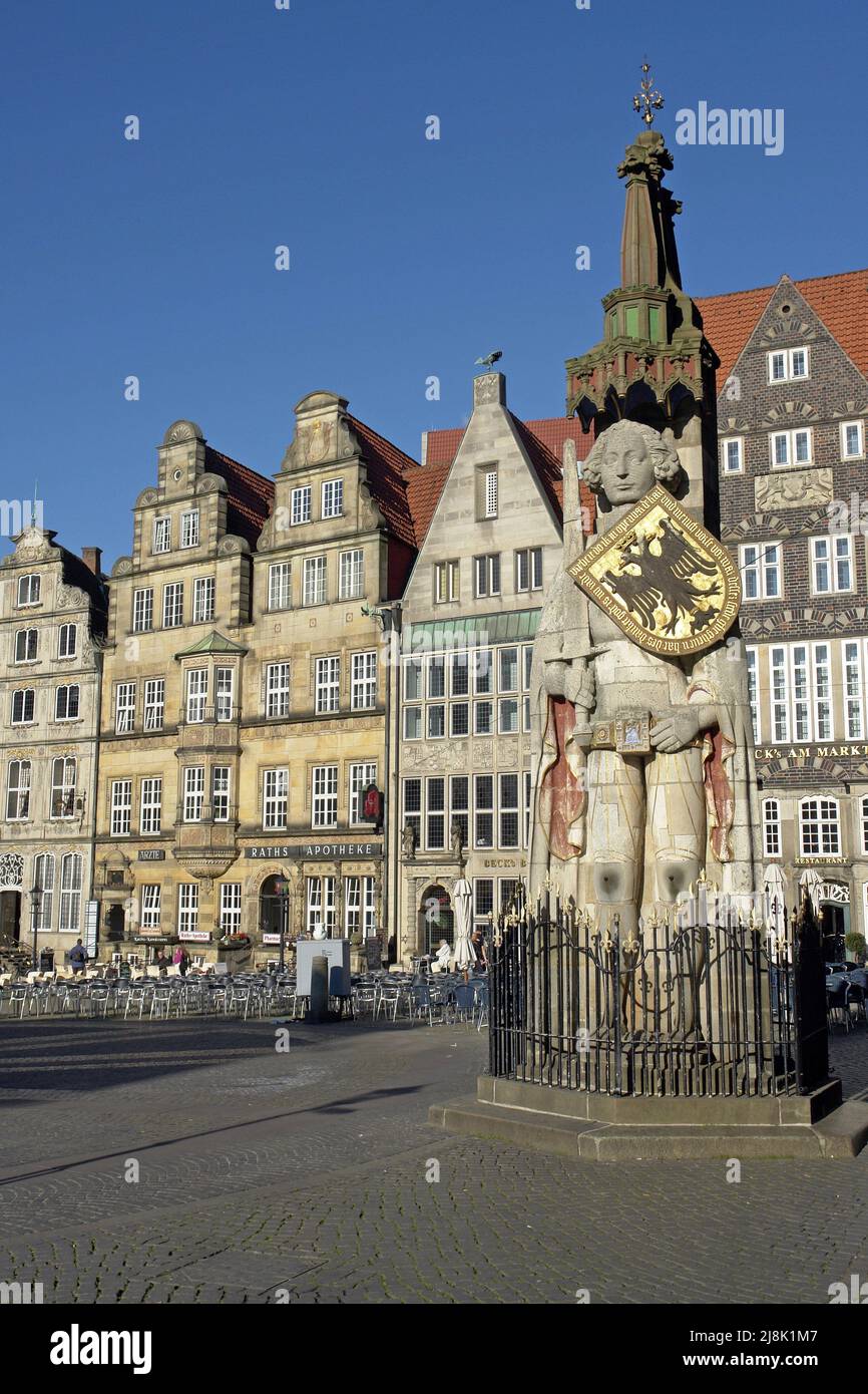 Bremer Roland, Germany, Bremen Stock Photo - Alamy