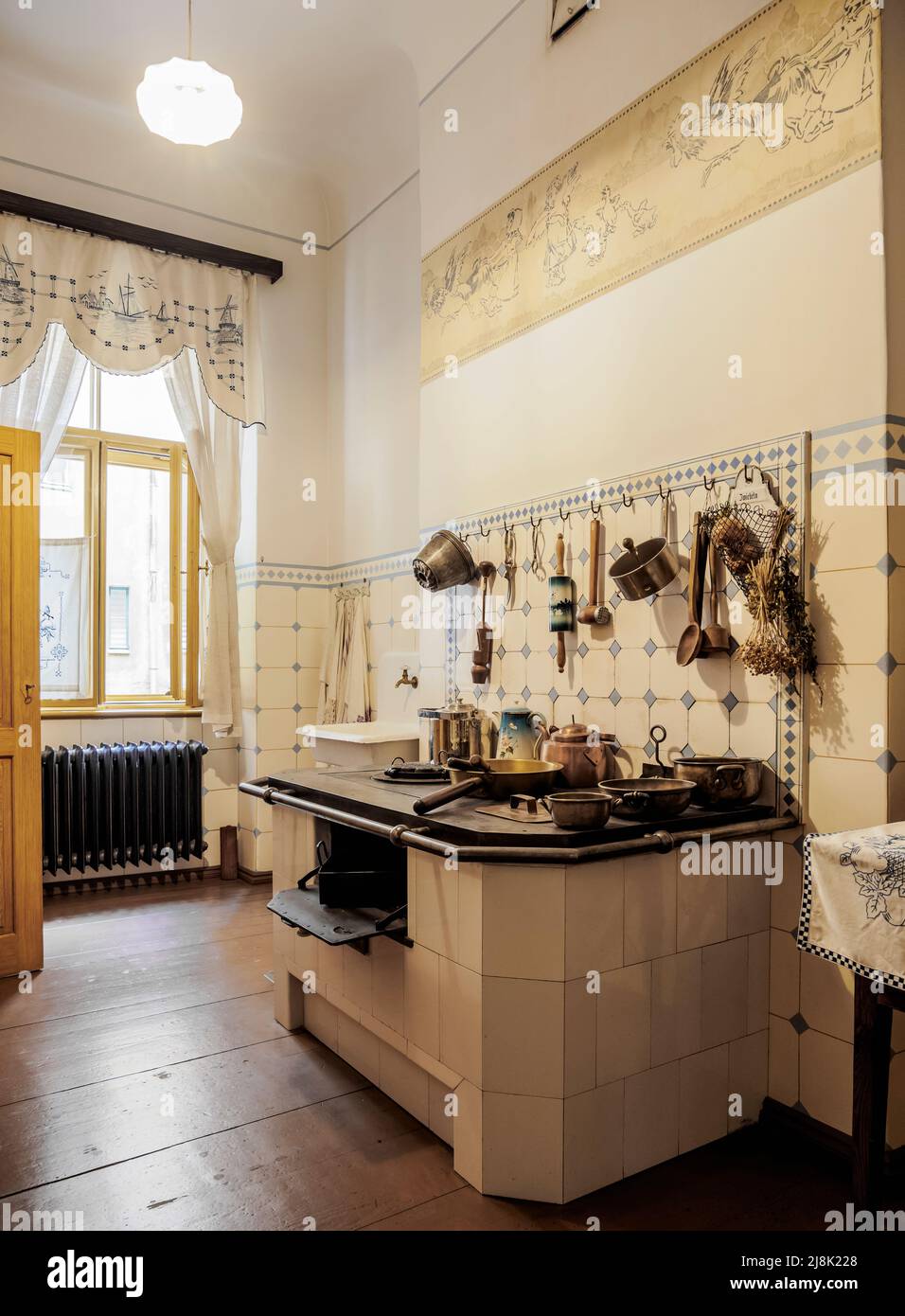 Riga Art Nouveau Center, museum interior, 12 Albert Street, Riga ...