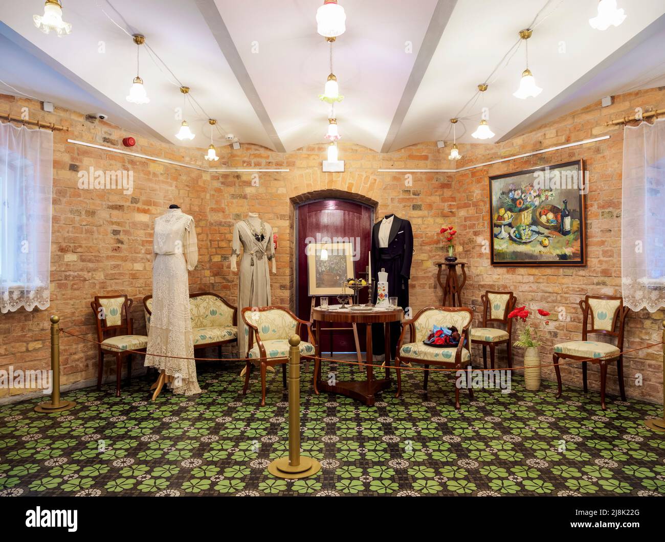 Riga Art Nouveau Center, museum interior, 12 Albert Street, Riga ...