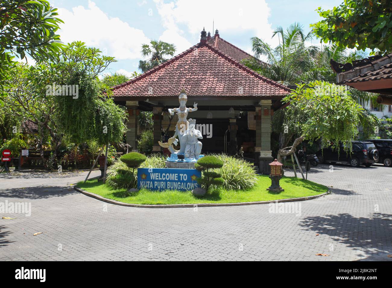 Entrance to Kuta Puri Bungalows on Poppies Lane 1 in Kuta, Bali ...