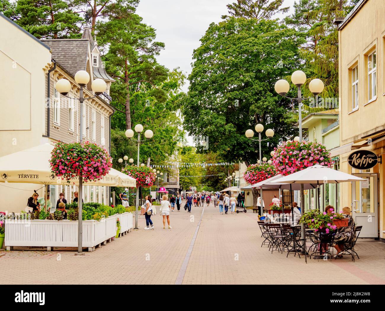 Jomas iela, Majori, Jurmala, Latvia Stock Photo - Alamy