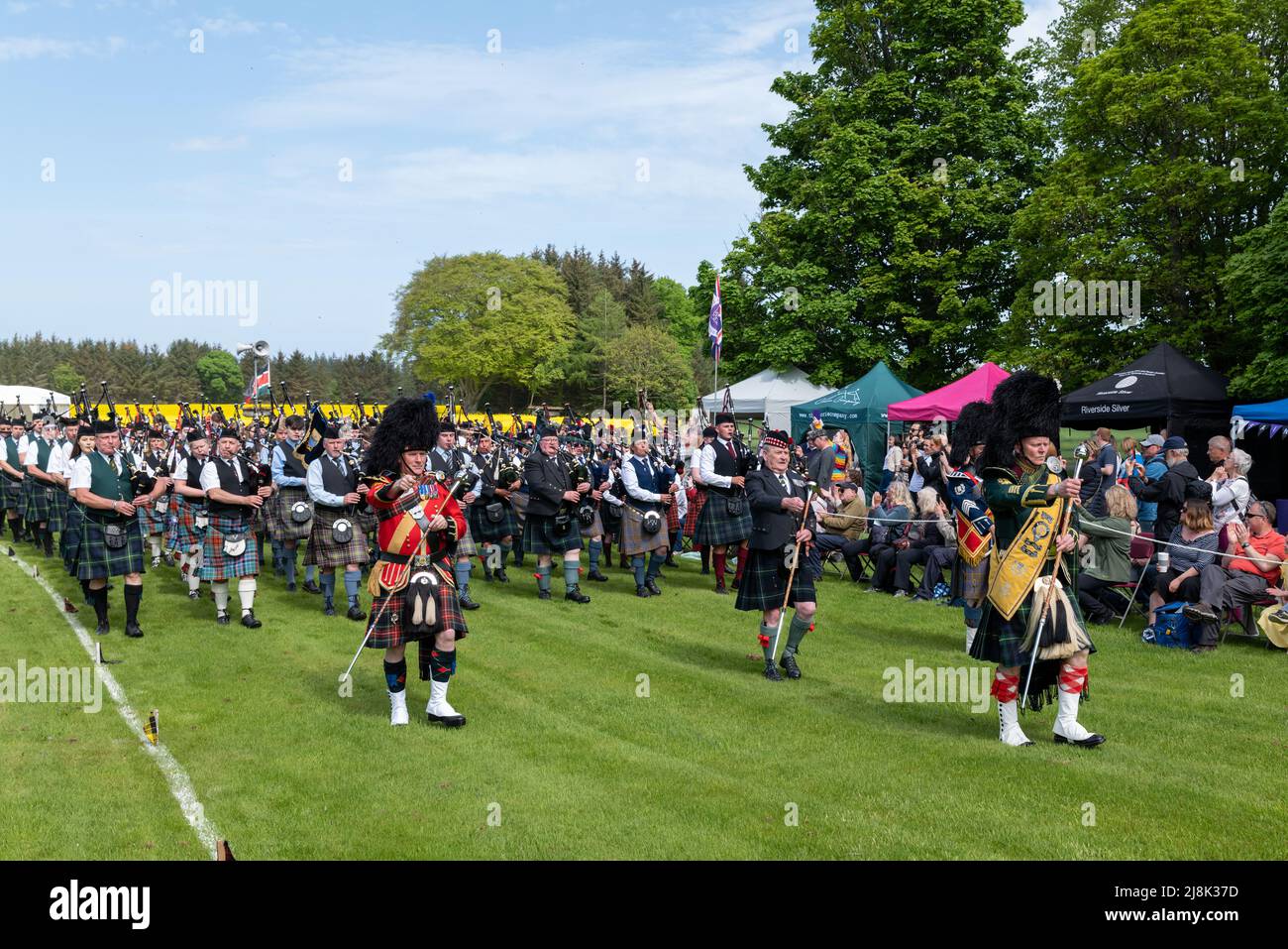 15 May 2022. Gordon Castle, Fochabers, Moray, Scotland. This is the ...