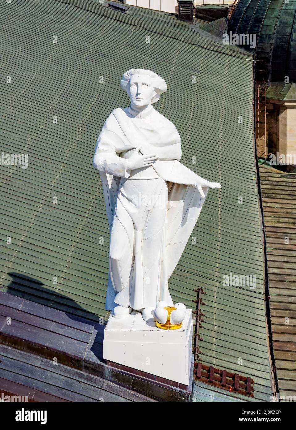 Saint Casimir Statue at the Cathedral Basilica of St Stanislaus and St ...