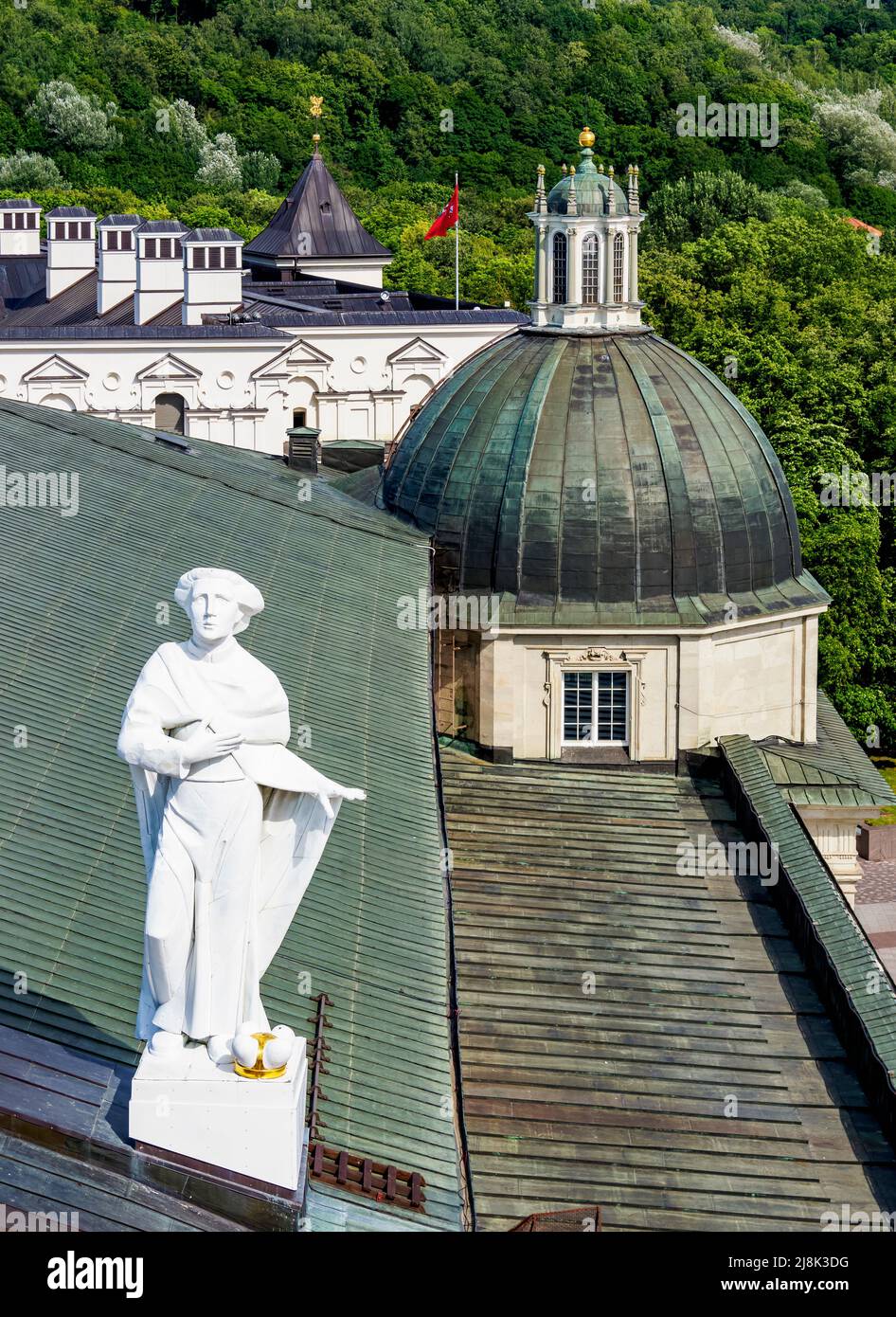 Saint Casimir Statue at the Cathedral Basilica of St Stanislaus and St ...