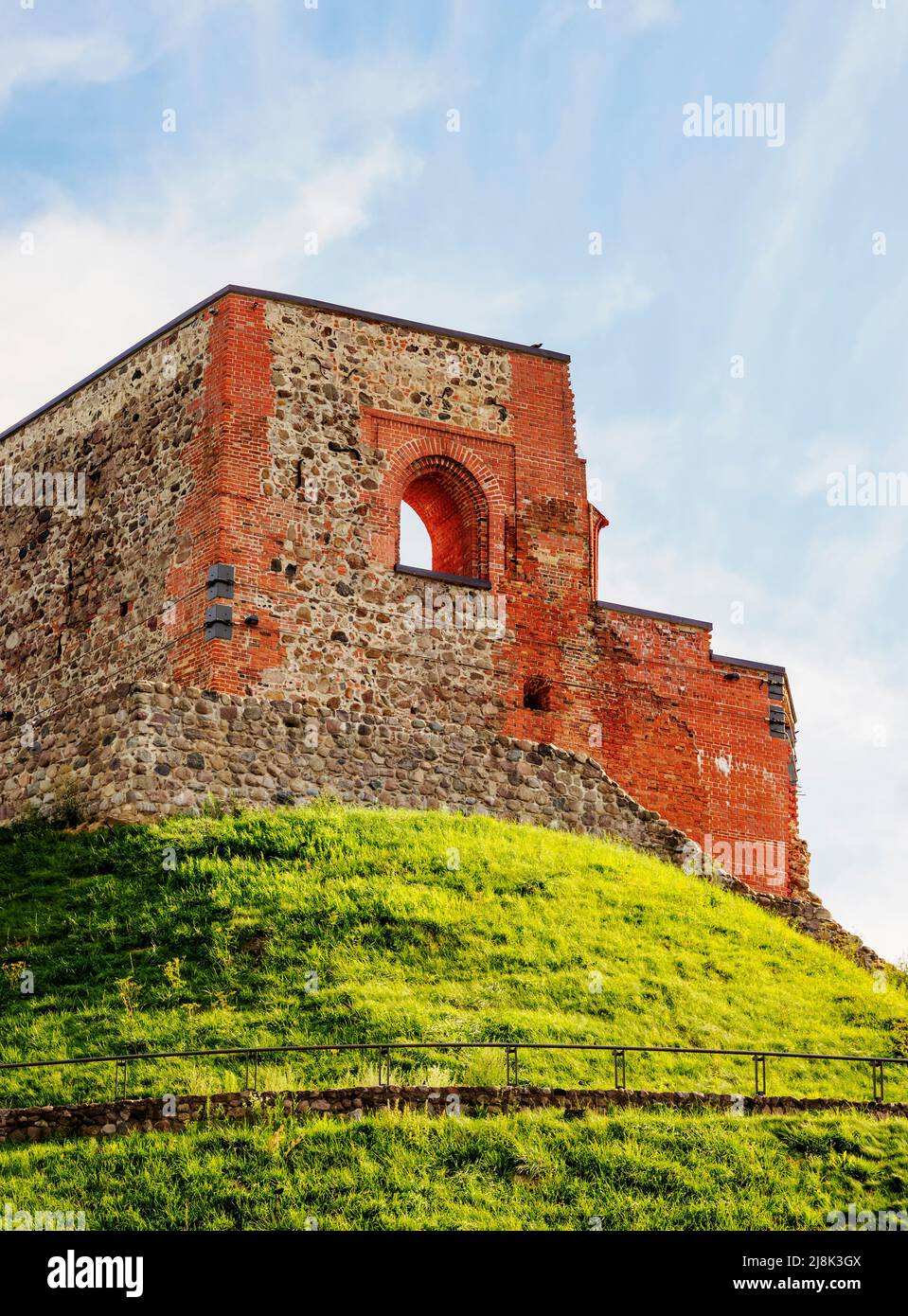 Palace of the Dukes of the Upper Castle, Vilnius, Lithuania Stock Photo ...