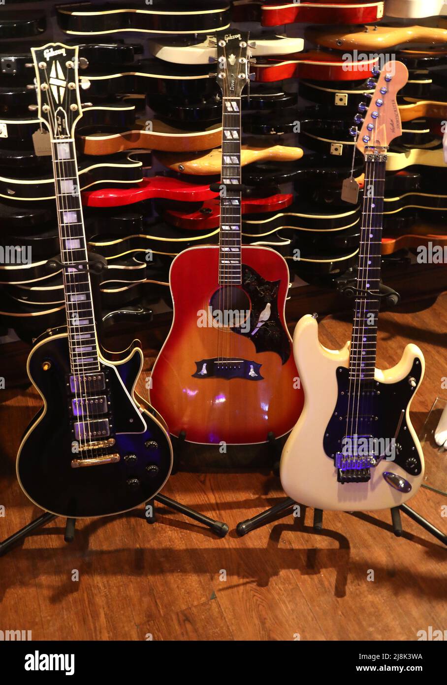 New York, New York, USA. 16th May, 2022. A view of Alex Lifeson from ...