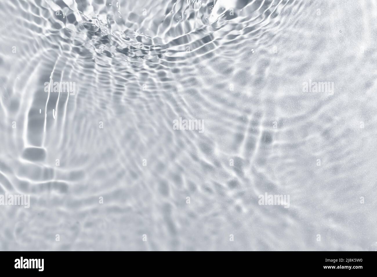Texture of water with ripples on light background, closeup Stock Photo ...