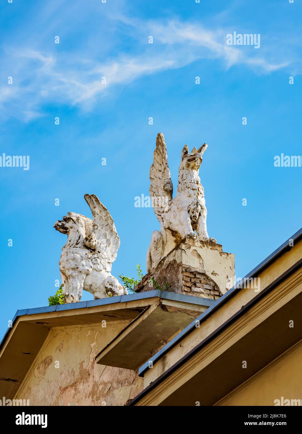 Architectural detail, Old Town, Vilnius, Lithuania Stock Photo - Alamy