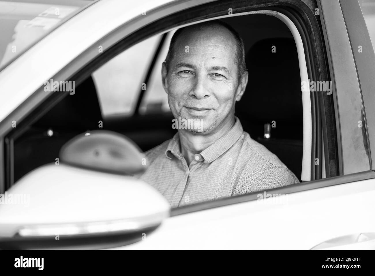 Safety instructor Black and White Stock Photos & Images - Alamy