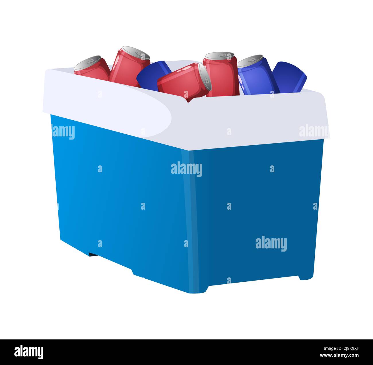 Juice cooler Stock Vector Images - Alamy