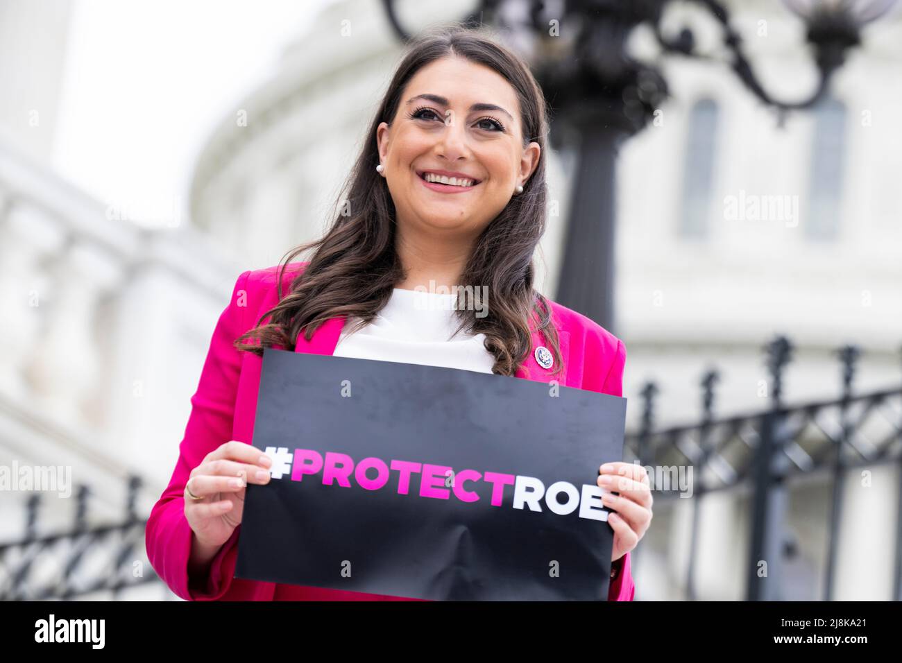 UNITED STATES - MAY 13: Rep. Sara Jacobs, D-Calif., attends a rally on ...