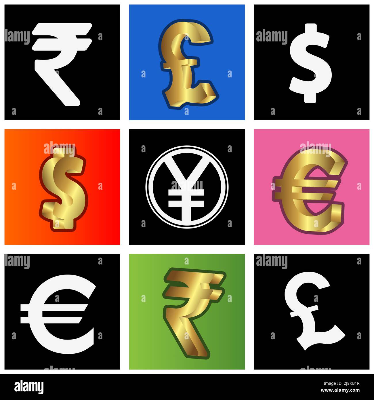 Euro poster Stock Vector Images - Alamy