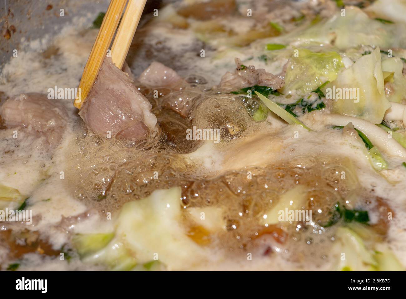 Preparing sukiyaki hi-res stock photography and images - Alamy