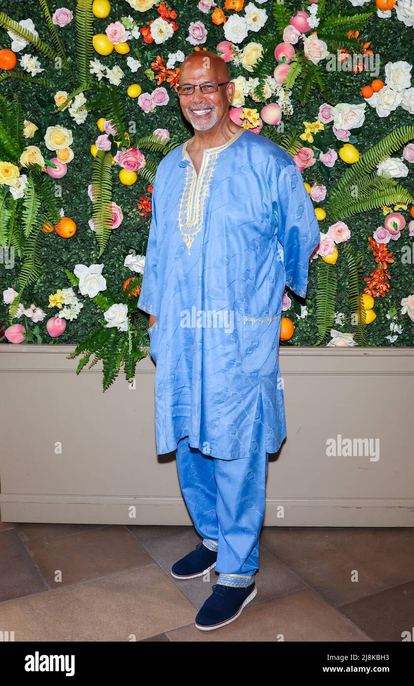 Los Angeles, California, USA. 10th May, 2022. Artist Michael Warren, an ...