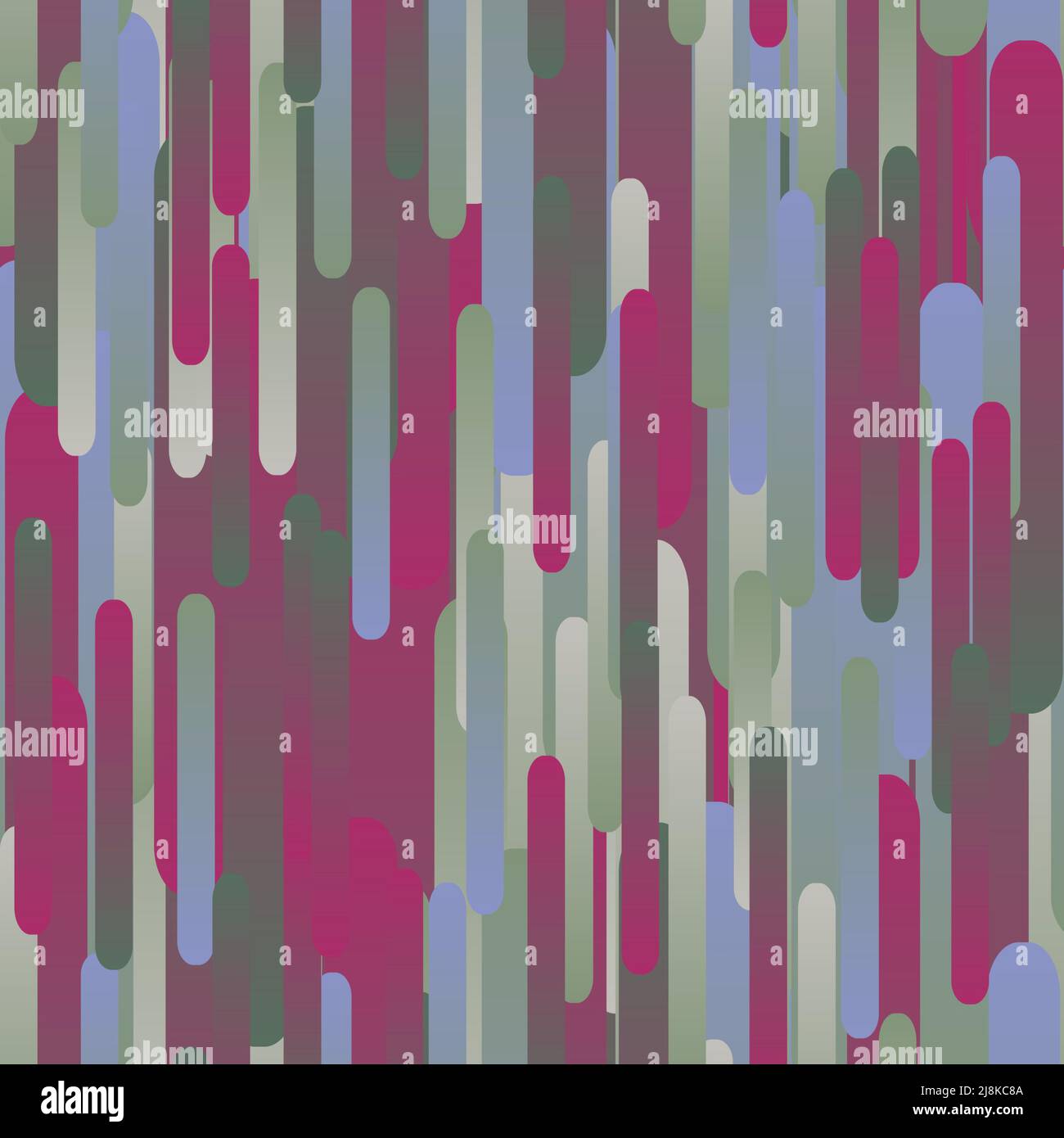 Seamless funky pill shaped gradient lines surface pattern design for ...