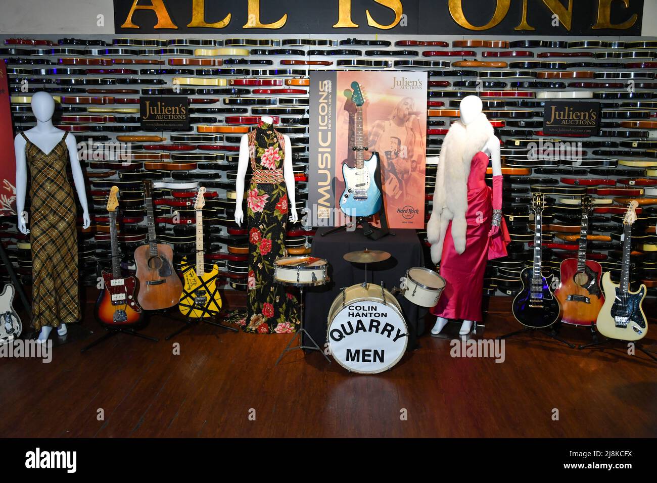 Memorabilia owned and used by some of the world's greatest music ...