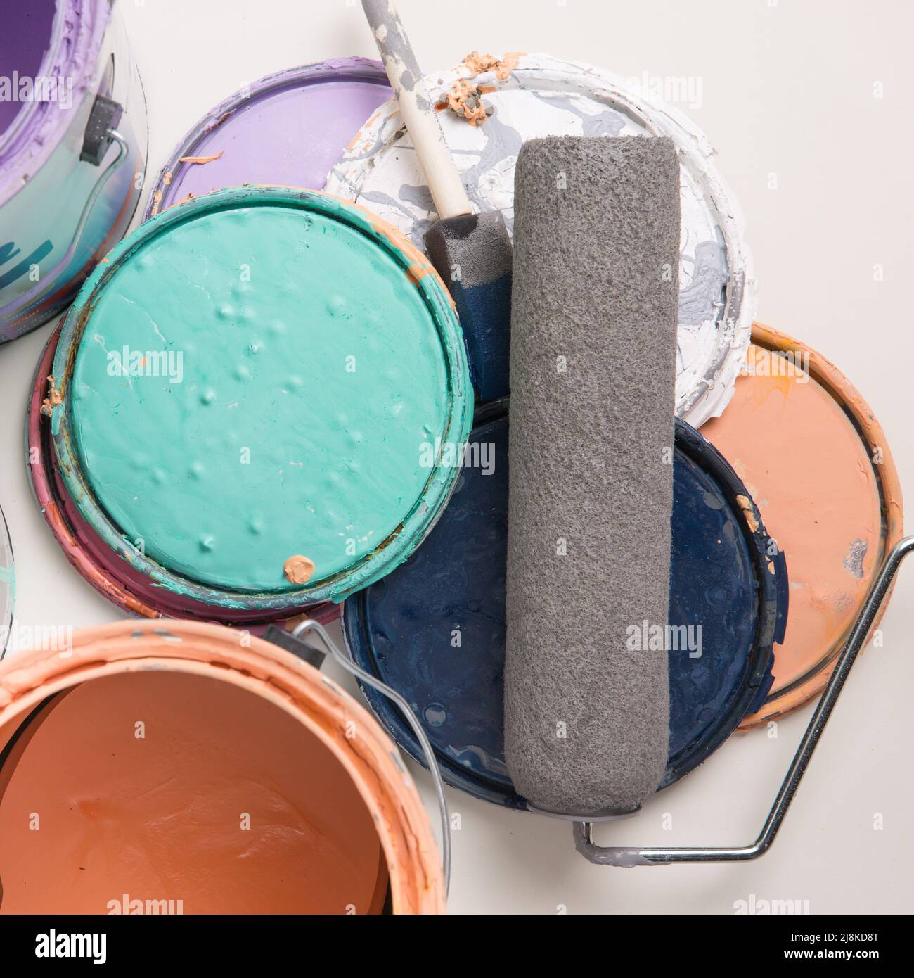 Old paint can hi-res stock photography and images - Alamy