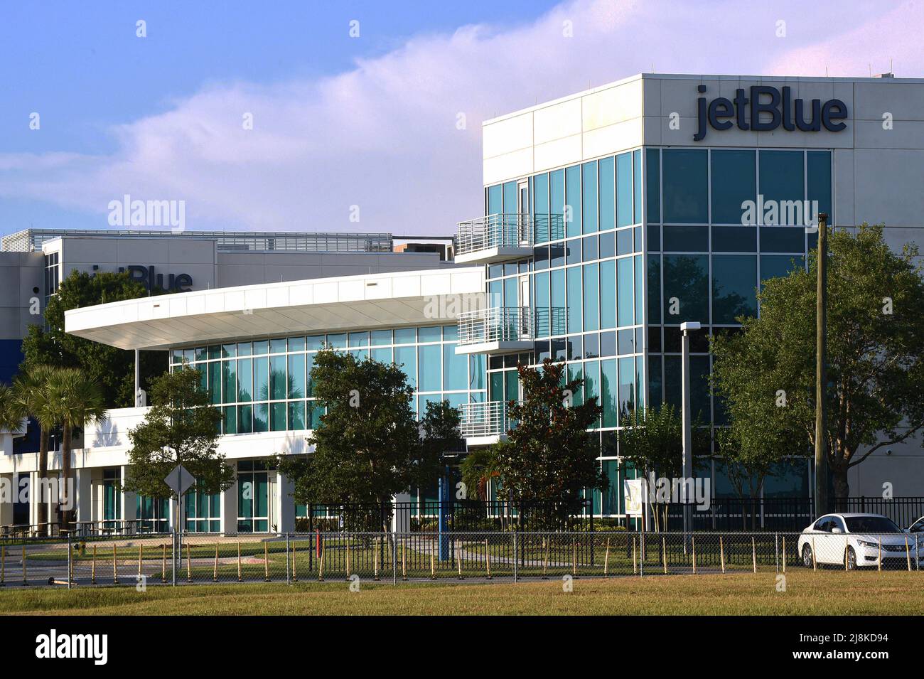 Orlando, United States. 16th May, 2022. The JetBlue University training ...
