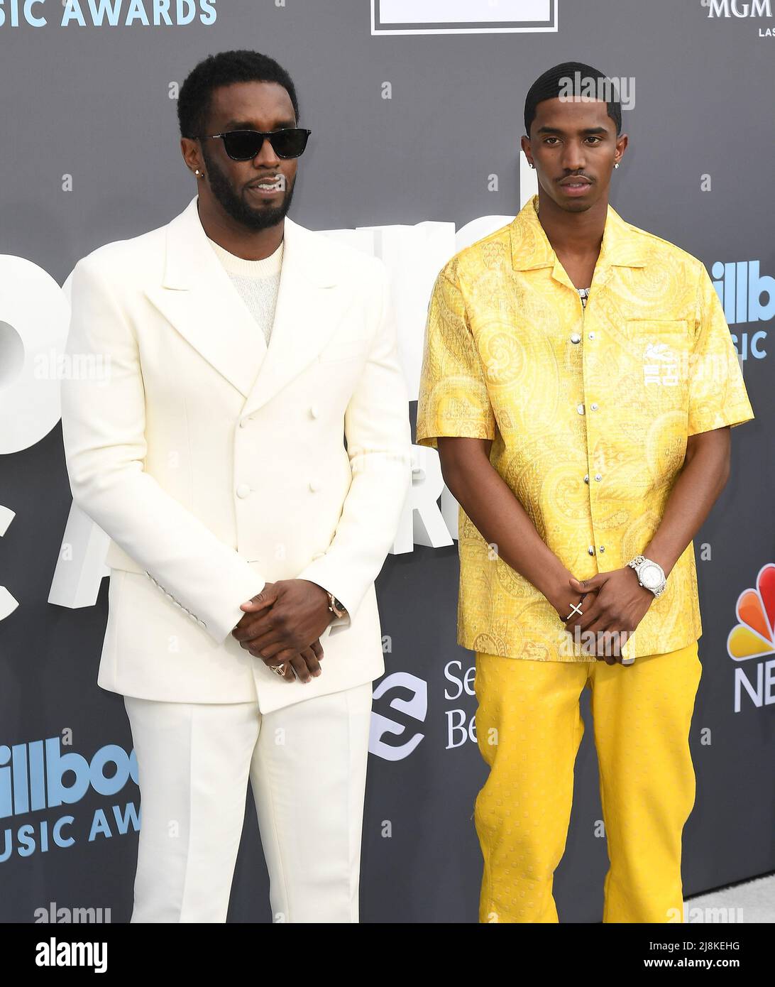 Las Vegas, USA. 15th May, 2022. Diddy aka Sean Combs and son Christian Combs attend the 2022 ...