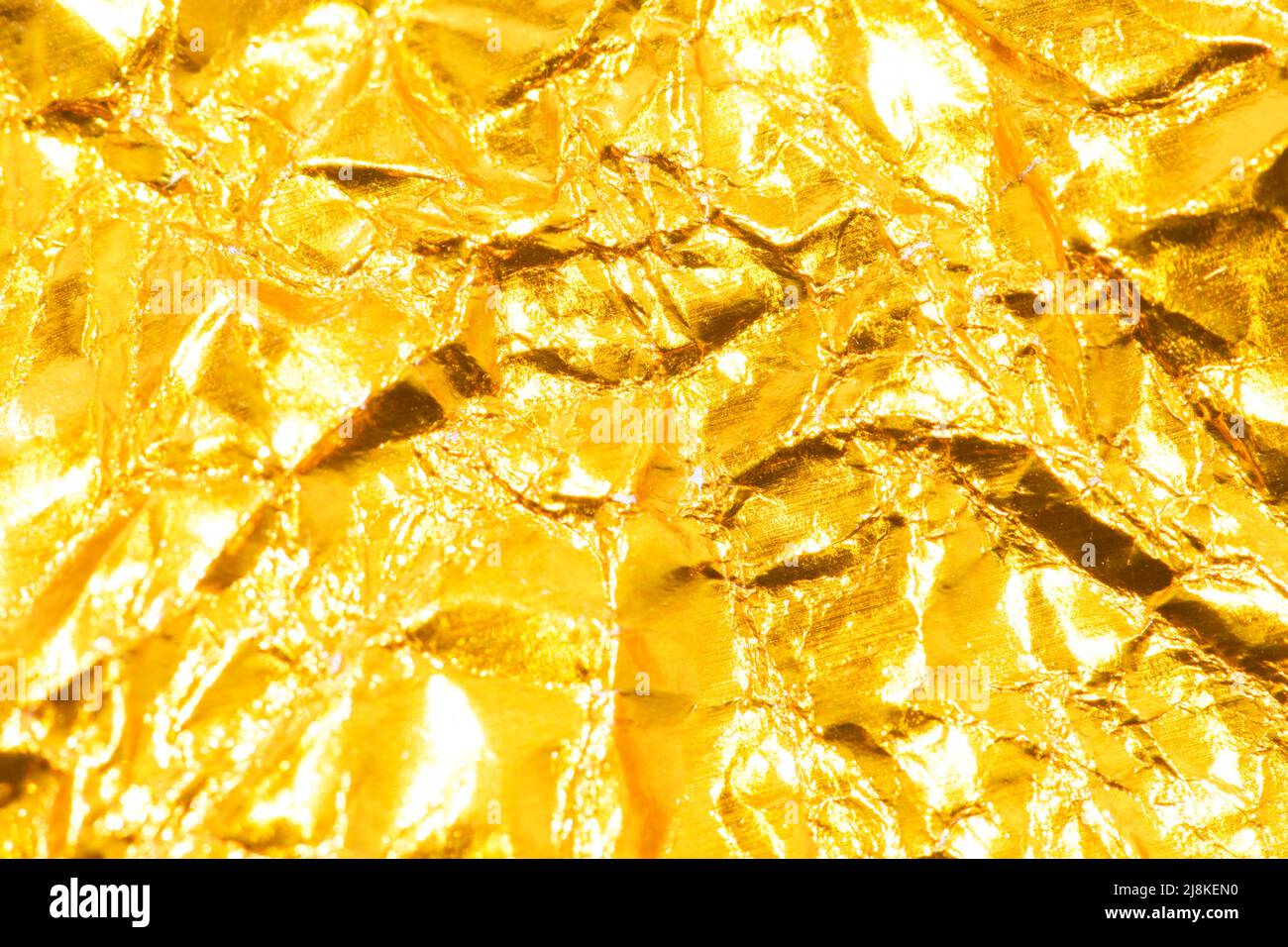 background and texture of gold crumpled paper Stock Photo - Alamy