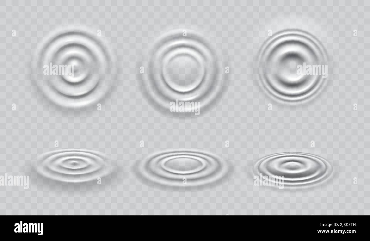 Circular ripple effect isolated on hi-res stock photography and images ...