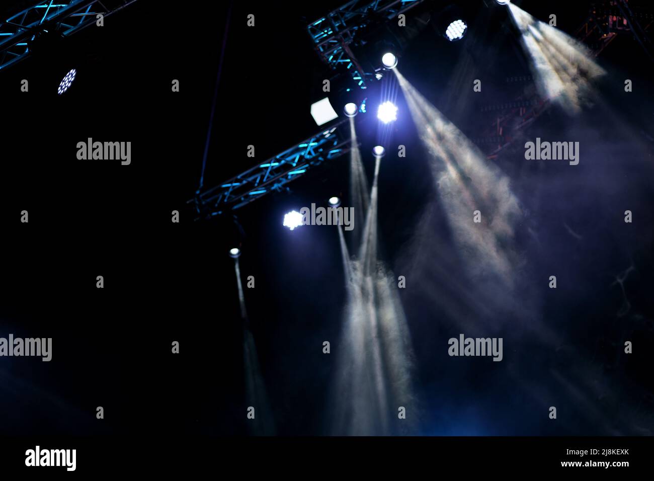 Texture blur and defocus, background for design. Stage light at a ...