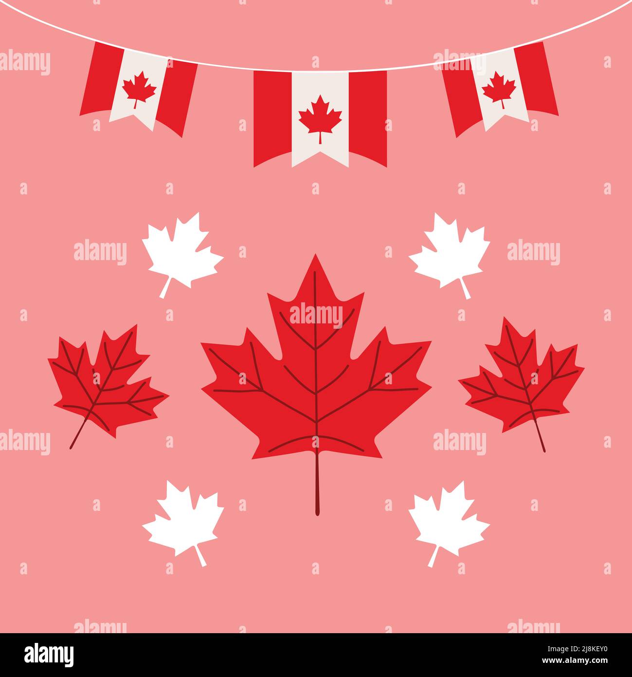 canada day party Stock Vector Image & Art - Alamy