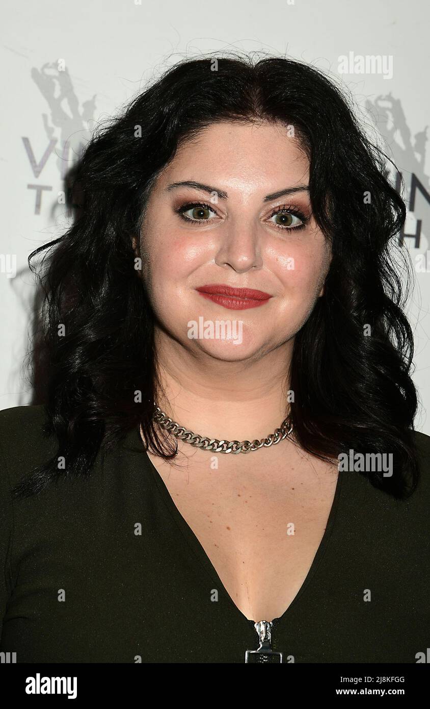 New York, US, 16/05/2022. Cherz Aletaha attends the Vineyard Theatre ...