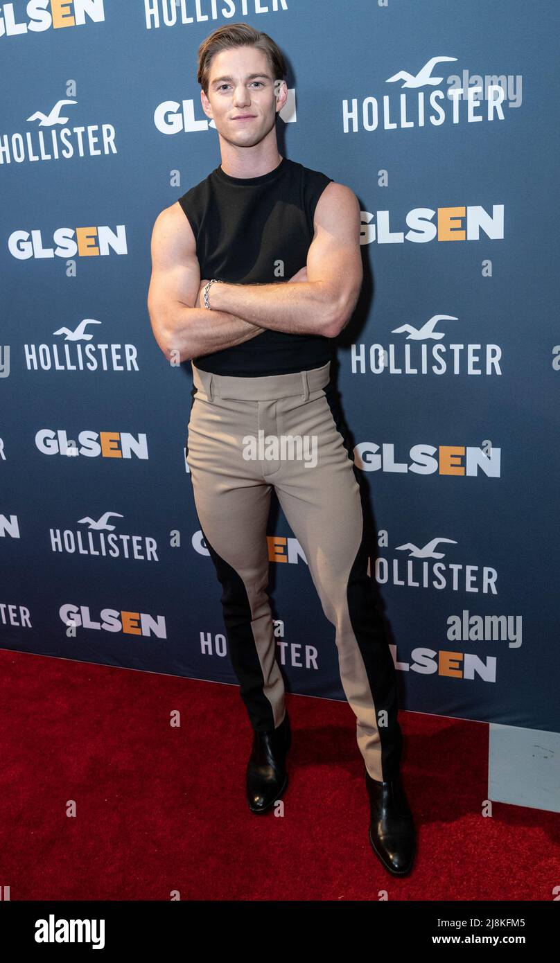 New York, US, May 16, 2022. Nico Greetham attends The 2022 GLSEN ...