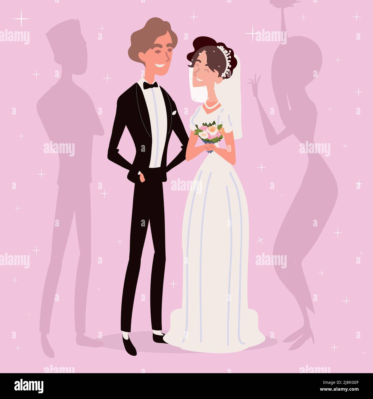 Groomsmen Stock Vector Images - Alamy