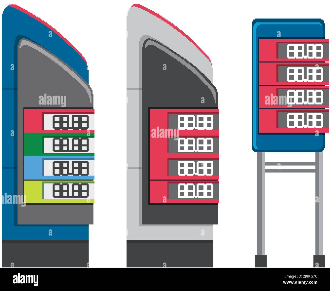 Displays signs Stock Vector Images - Alamy