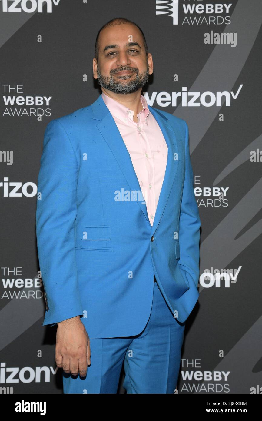 New York, USA. 16th May, 2022. Inventor of NFT Anil Dash attends the ...